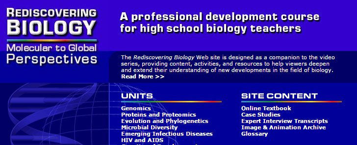 Online Resources in Biology Teaching & Learning | EasyBiologyClass