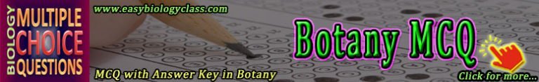 Botany MCQs with Answers | EasyBiologyClass