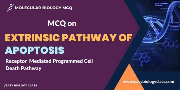 MCQ on Extrinsic Pathway of Apoptosis (Programmed Cell Death ...